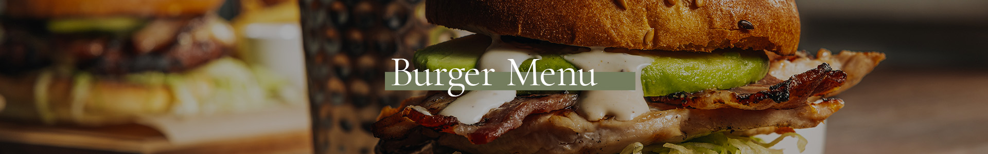 Burger menu